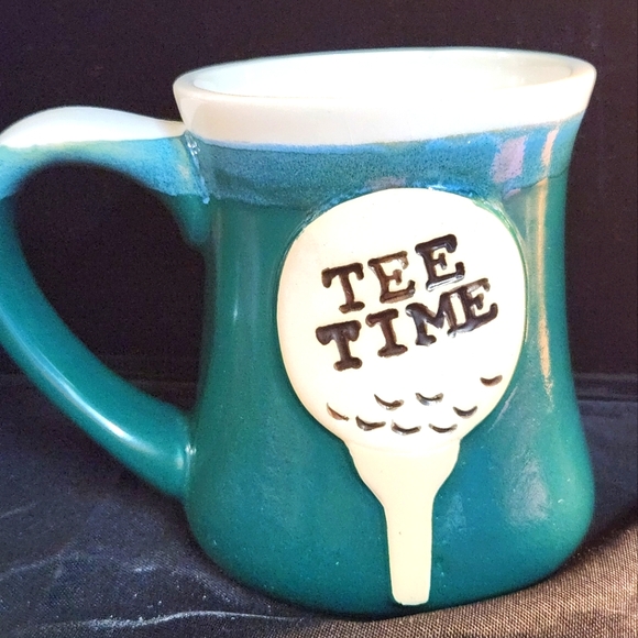 The Unbranded Brand | Dining | Tee Time Coffee Tea Mug 6 Oz Golf Theme ...